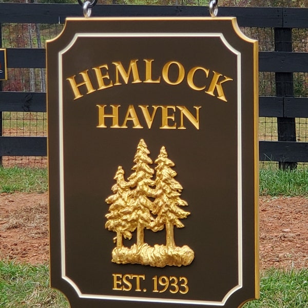 Hanging Estate Sign - Etsy