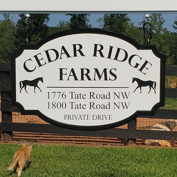 Entrance Farm Sign - Etsy