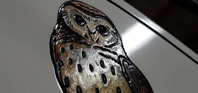 Barn Owl Custom Hanging Address Sign Outdoor Farm House Name - Etsy