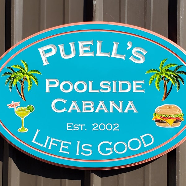 Cabana Signs - Etsy