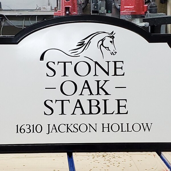 Horse Stable Sign - Etsy