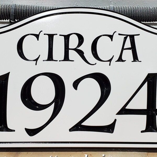 Historic Home Plaque - Etsy