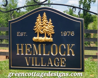 Estate Entrance Sign - Etsy