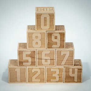 STAR WARS Themed Number Blocks 0 Through 9 - Etsy