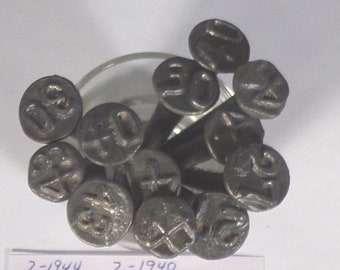 Railroad Date Nails | Etsy