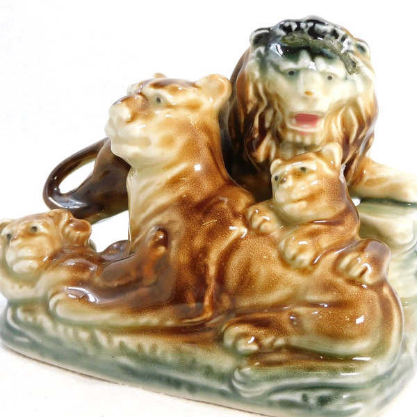 Porcelain Lion - Etsy