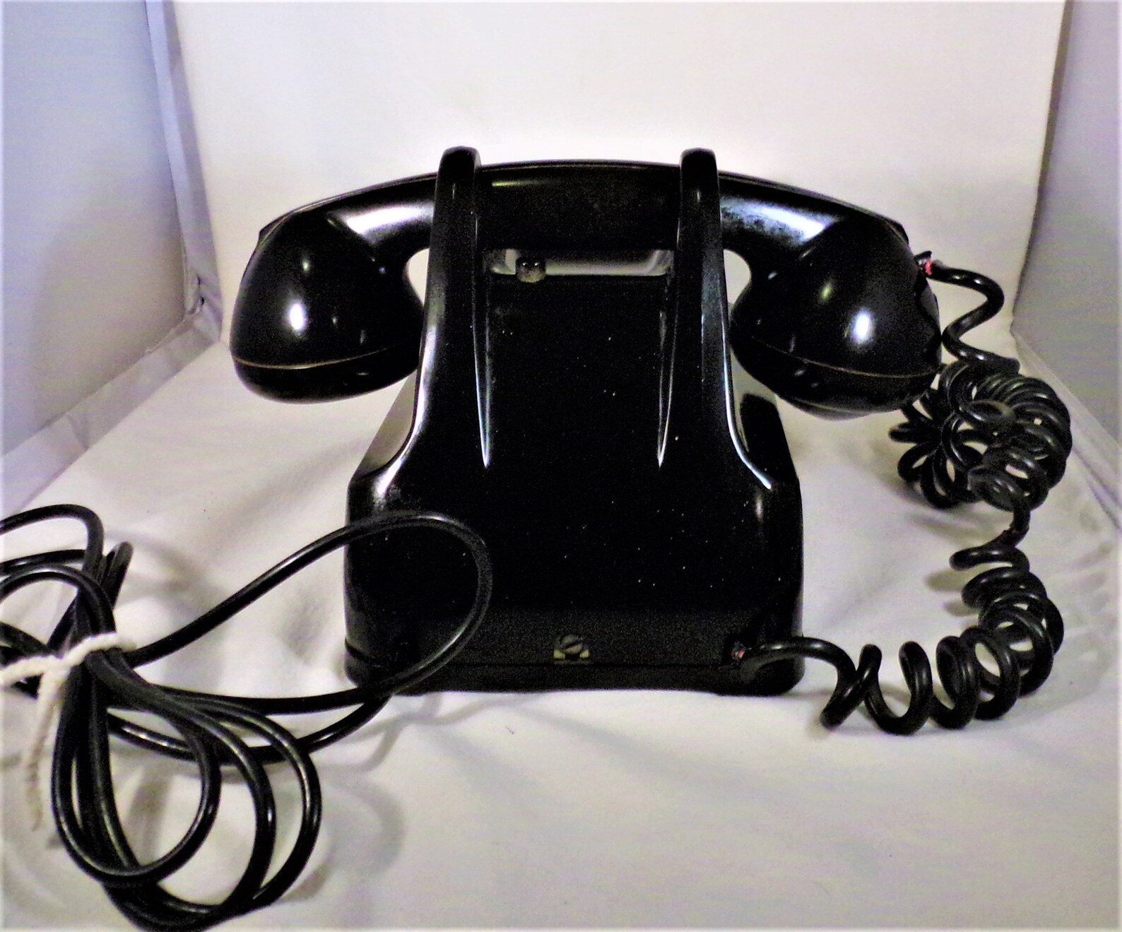 1940's Black Bakelite Telephone Made by Leich - Etsy
