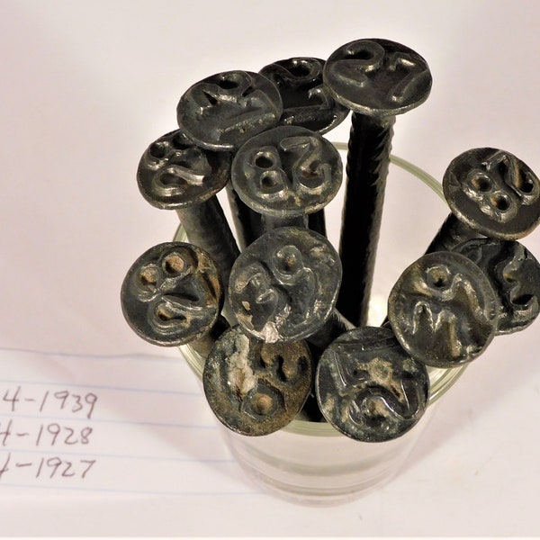 Railroad Nails - Etsy