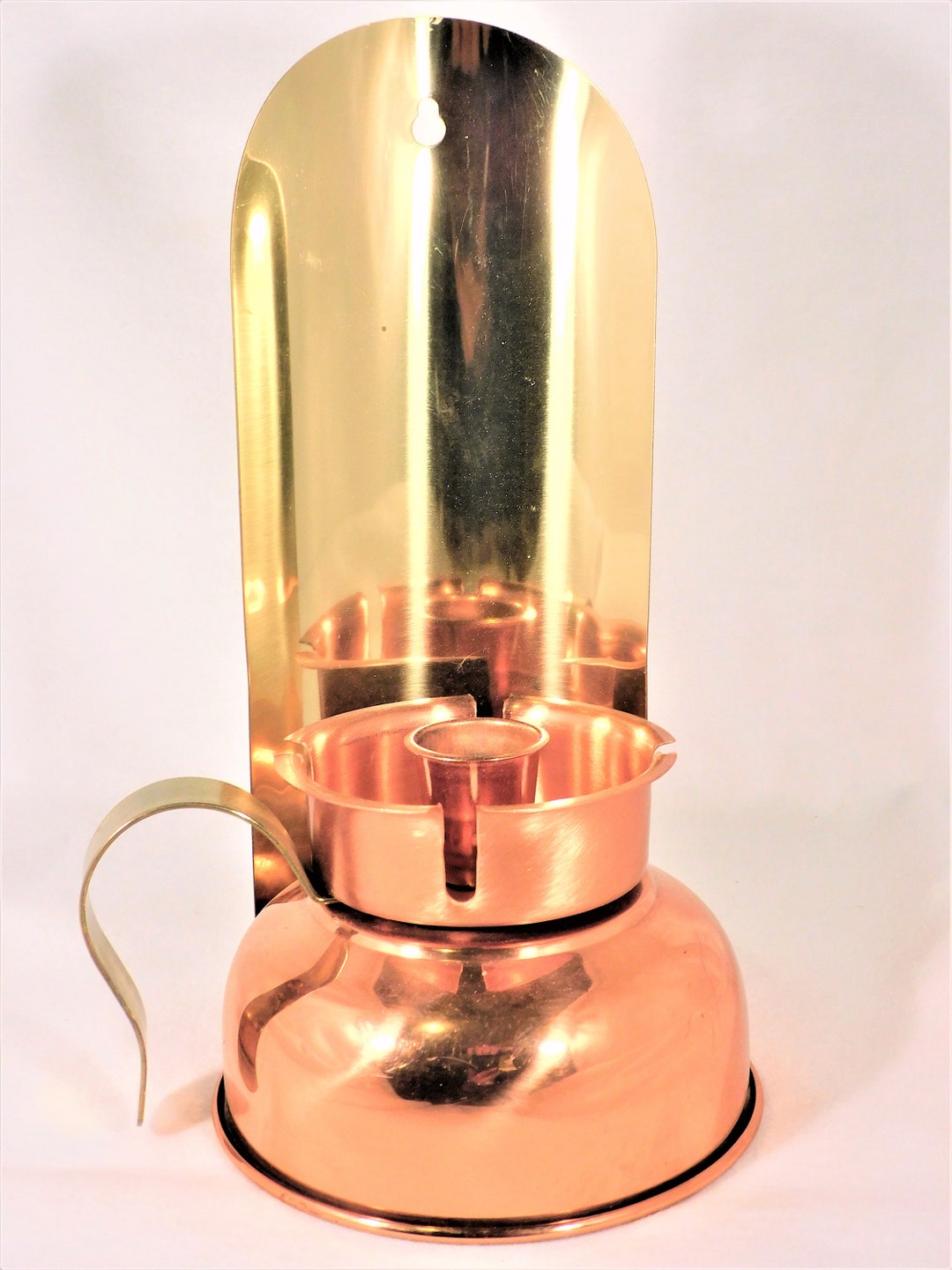 Vintage Copper Guild Candle Holder for Home Decor - Etsy