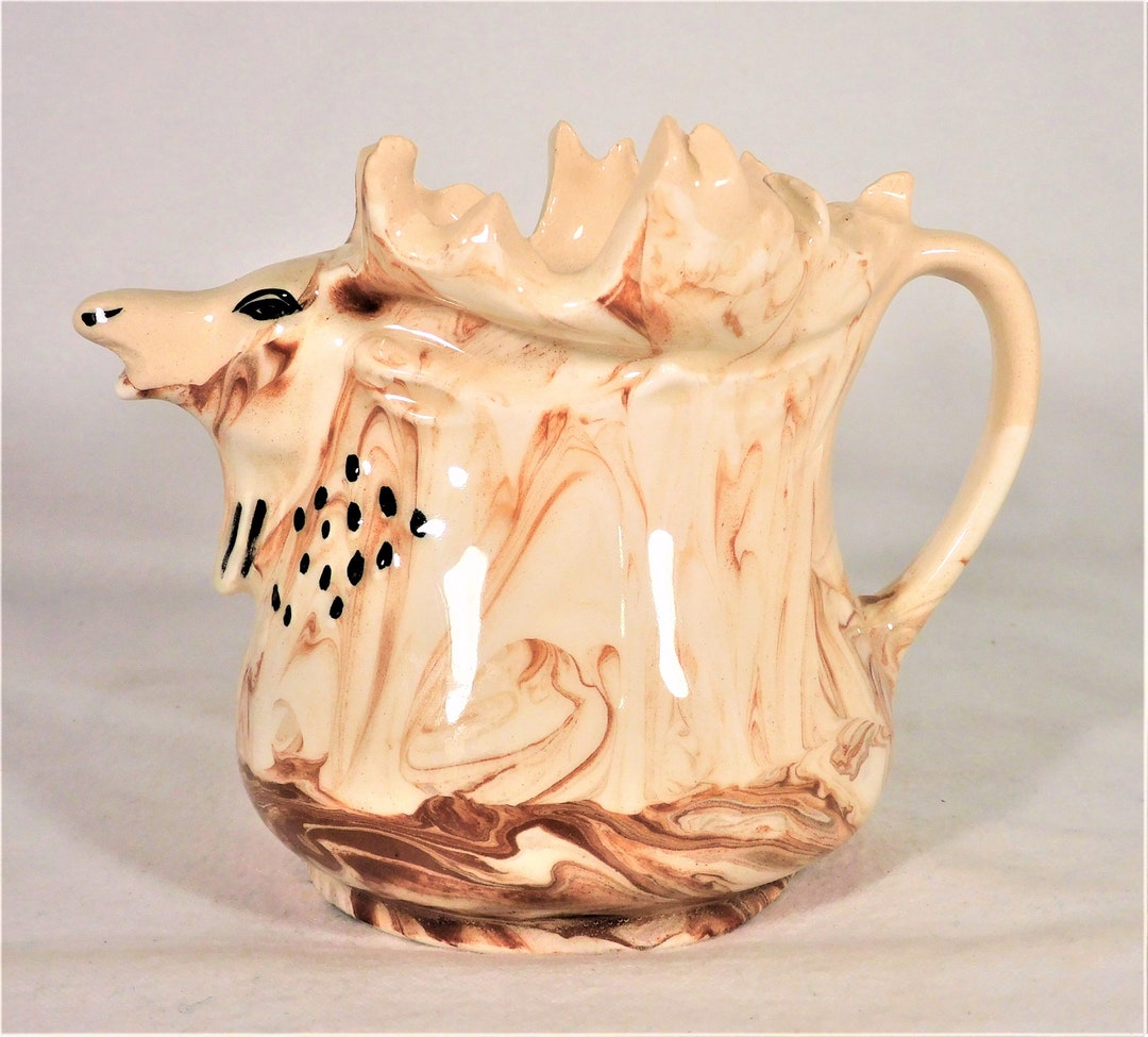 Vintage Alaska Moose Creamer Alaskan Clay - Etsy