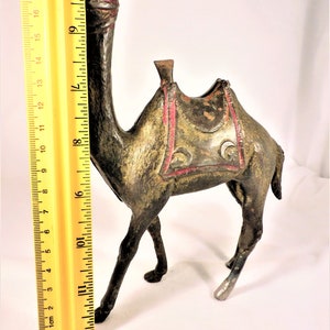 Vintage 1920's Cast Iron Camel Bank Original Paint - Etsy