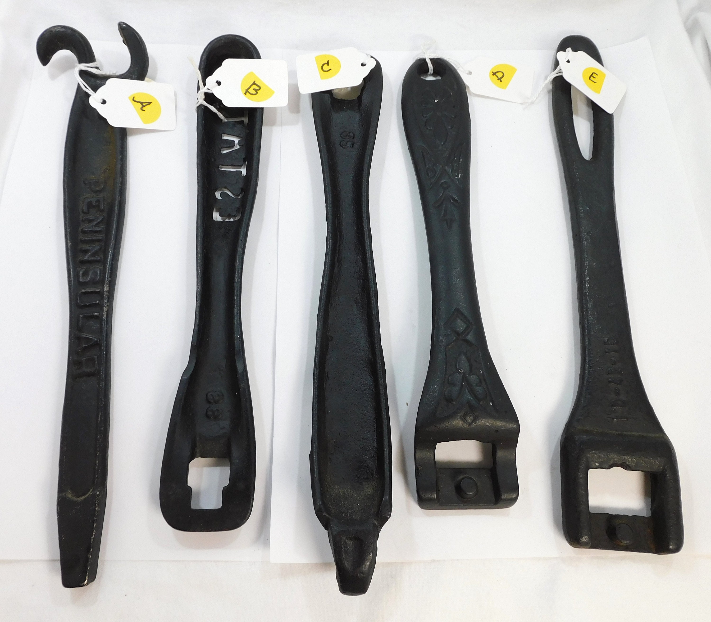 Antique Cast Iron Handle-lid Lifter-crank-pot Lifter-griddle Handle - Etsy