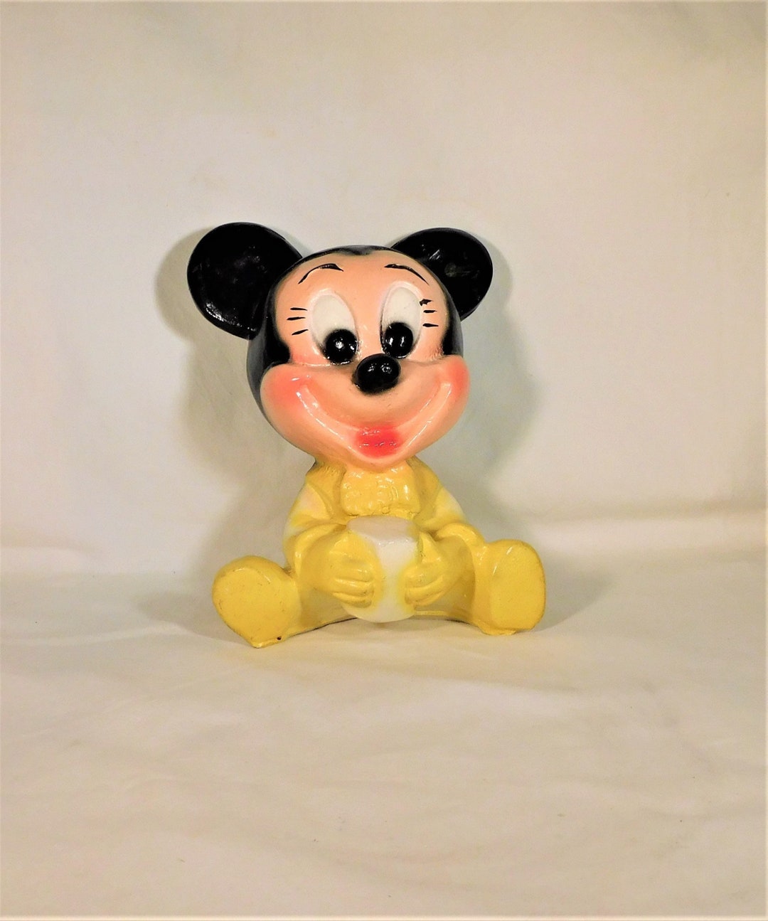 1950s Plaster Craft Mickey Mouse Bank Home Decor - Etsy