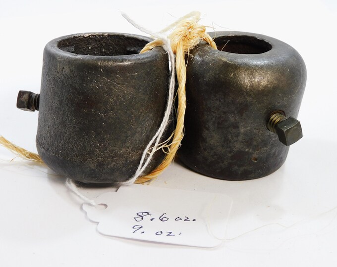 1900s Iron Horn Weights for Bending Cow Horns or Candle Holders - Etsy
