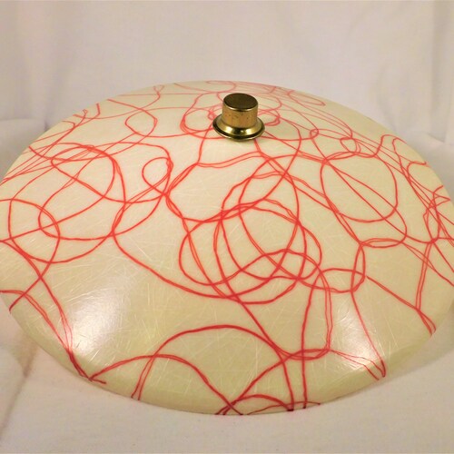 Mid Century Style Fiberglass Lamp Shade Retro Modern - Etsy