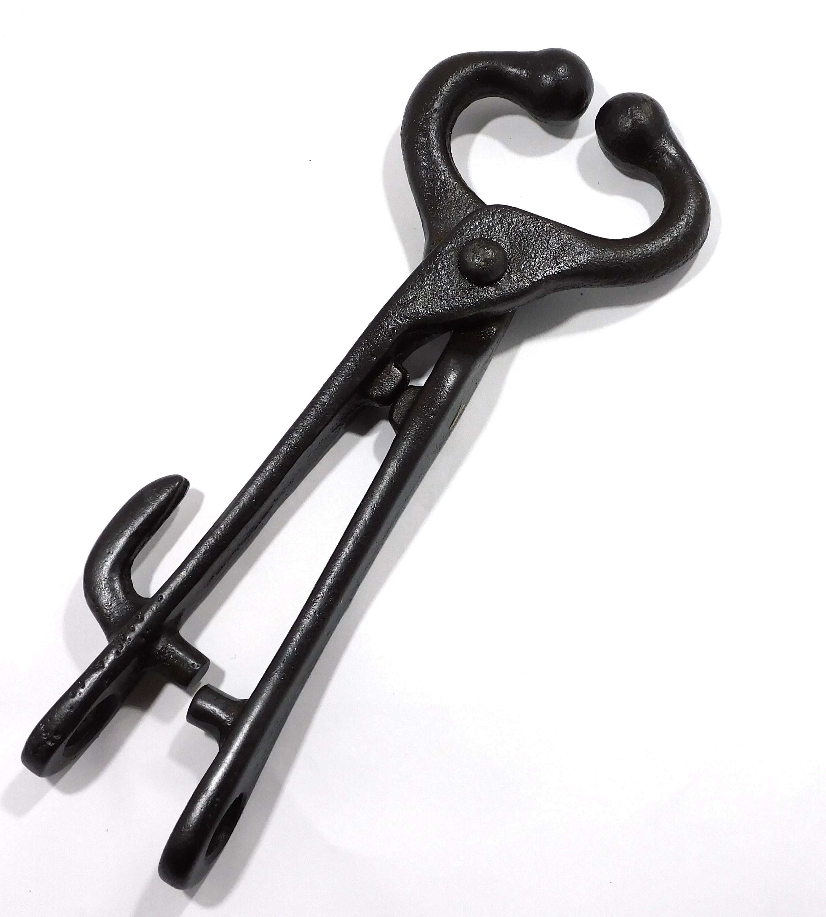 Vintage Cast Iron Cattle or Hog Lead for Decor or Collector - Etsy