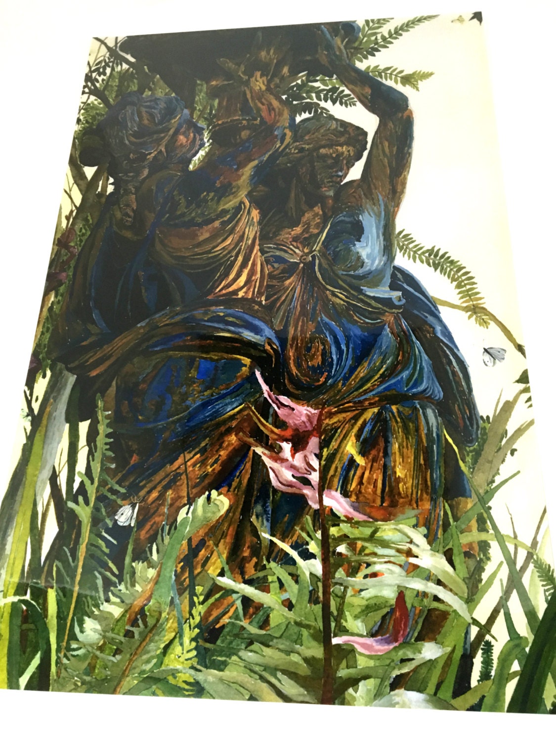 Peaceful Nature Art Print Tranquil Wall Art Large Art Print - Etsy