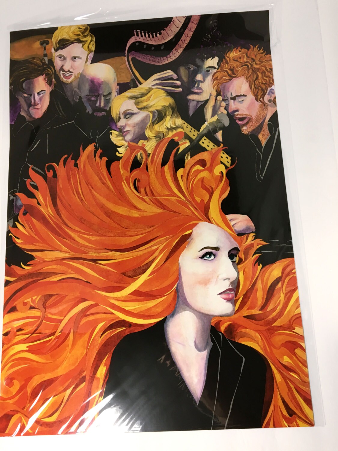 Florence and the Machine Band Art Print Watercolor Florence - Etsy