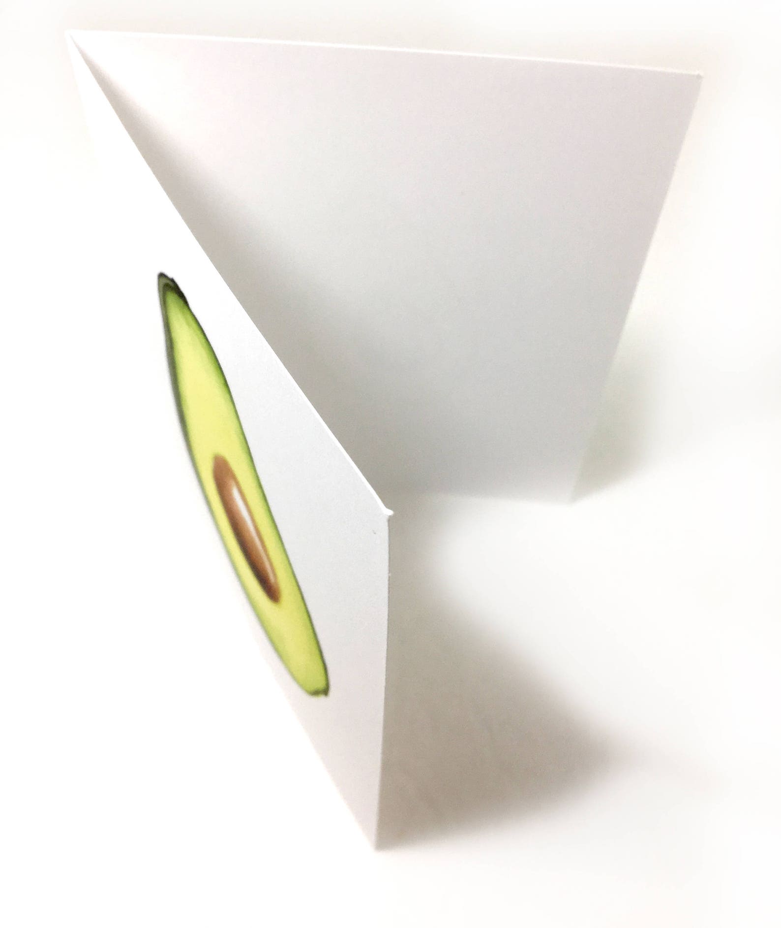 Avocado Note Cards Watercolor Avocado Cards With Envelopes - Etsy