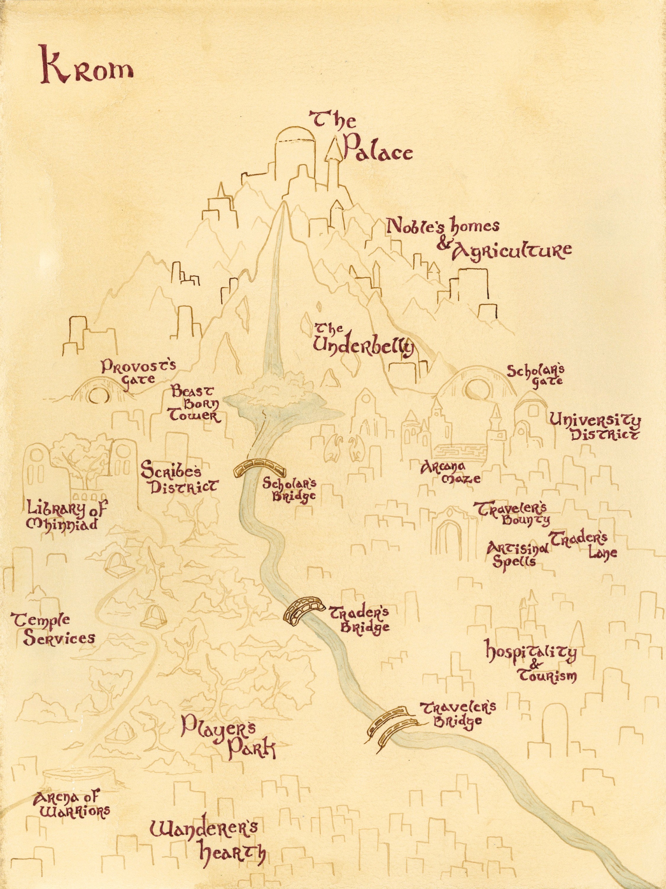 Custom Fantasy Map, Custom Illustrated Map, Dungeons and Dragons Map ...