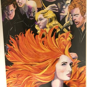 Florence and the Machine Band Poster, Music Band Poster Art Print ...