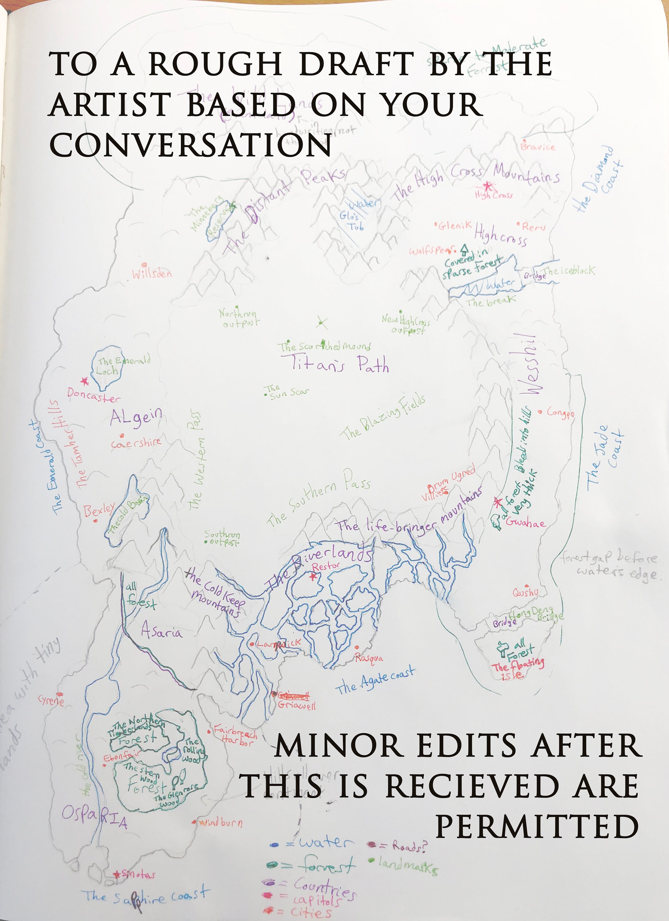 Custom Fantasy Map, Custom Illustrated Map, Dungeons and Dragons Map ...