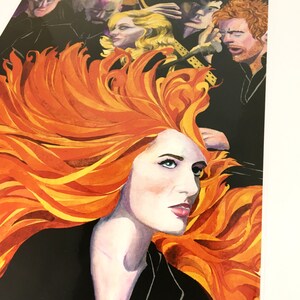 Florence and the Machine Band Poster, Music Band Poster Art Print ...