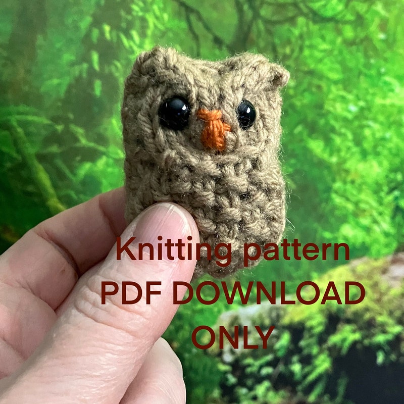Owl Sweater Pattern - Etsy