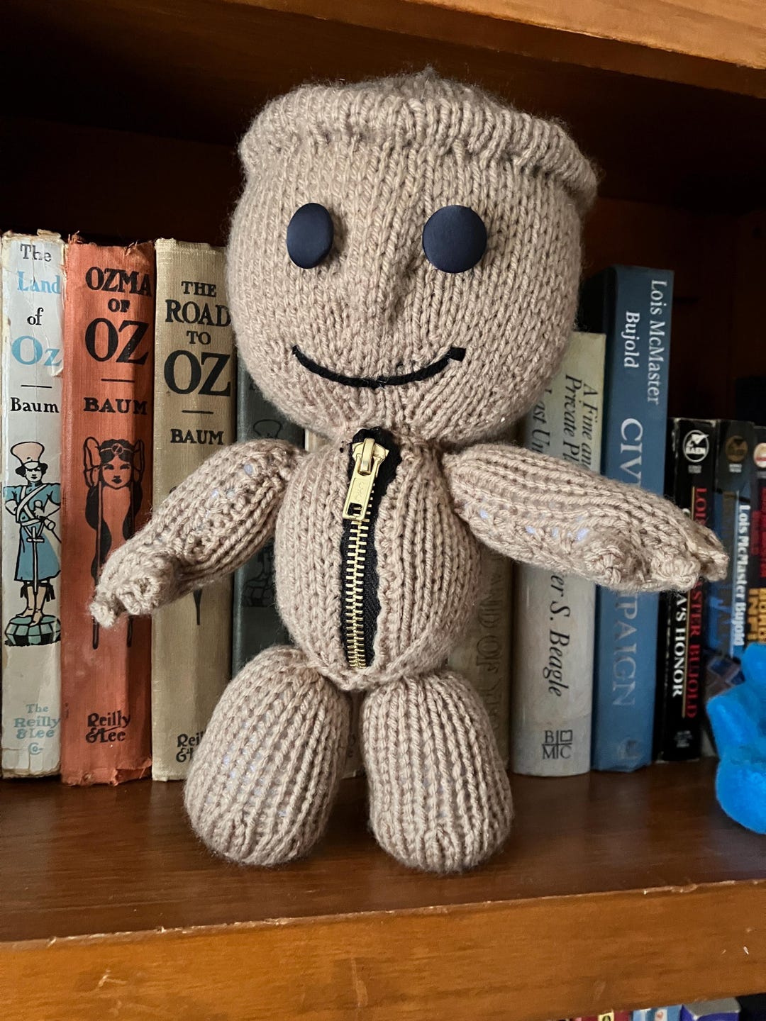 Sackboy Knitted Plush Toy, Brown, Pink or Rainbow - Etsy