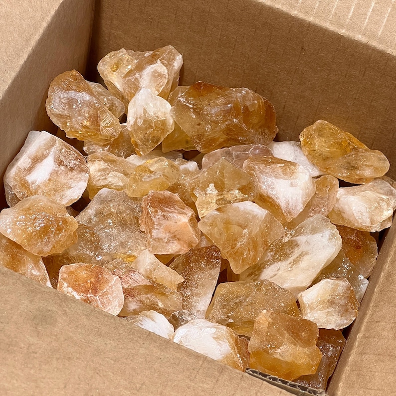 Large Citrine Crystals Rough Raw Stones (by the Piece or Pound ...