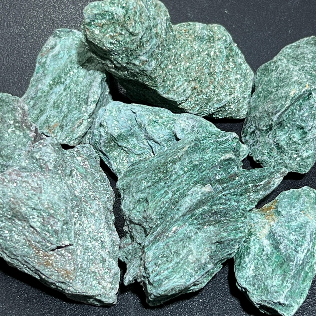 Green Fuchsite Rough Raw Stones (by the Piece or Pound) Wholesale ...