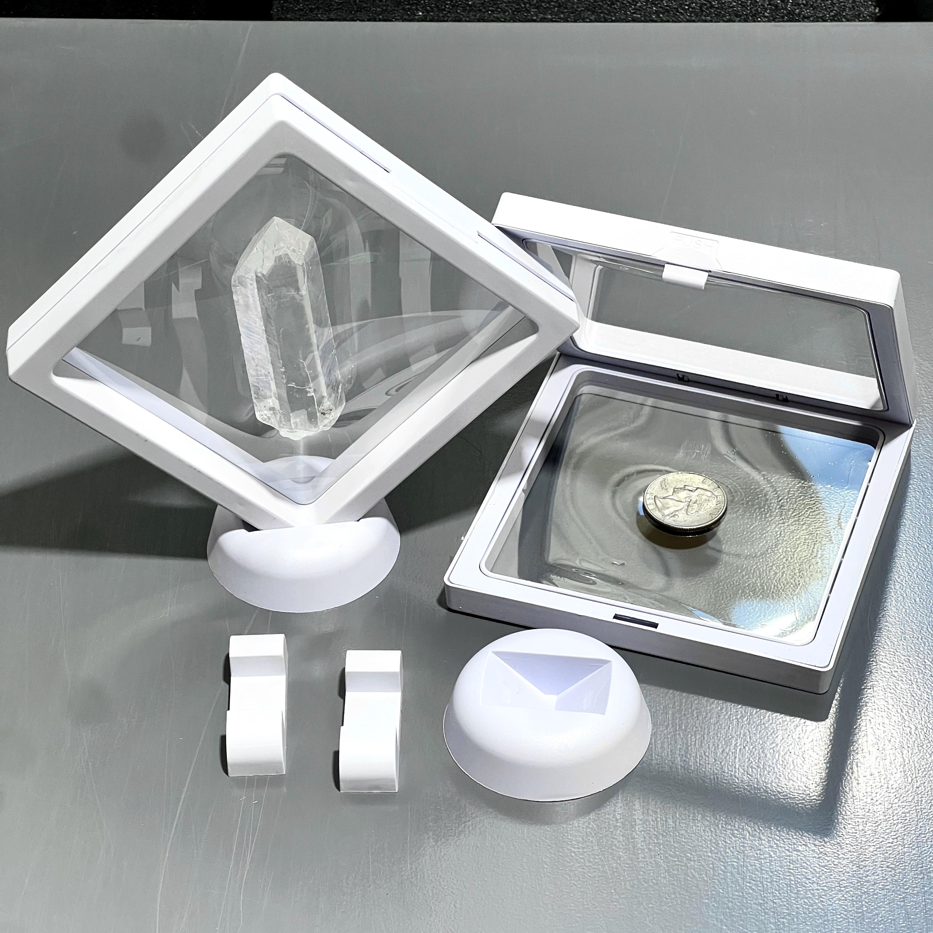 Clear Floating Display Case Frame Re-usable Multi-purpose Flexible ...