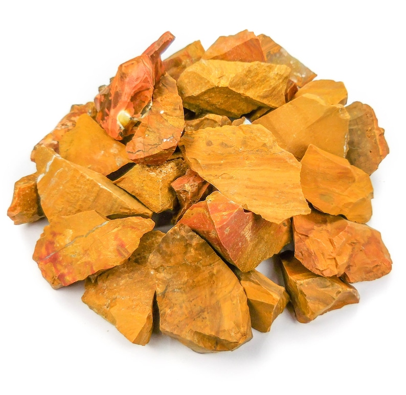 Yellow Jasper 3 Pcs Raw Crystal Chunk Natural Stone Display | Etsy