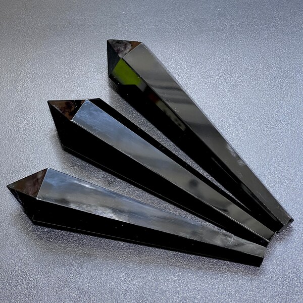 Obsidian Wand - Etsy