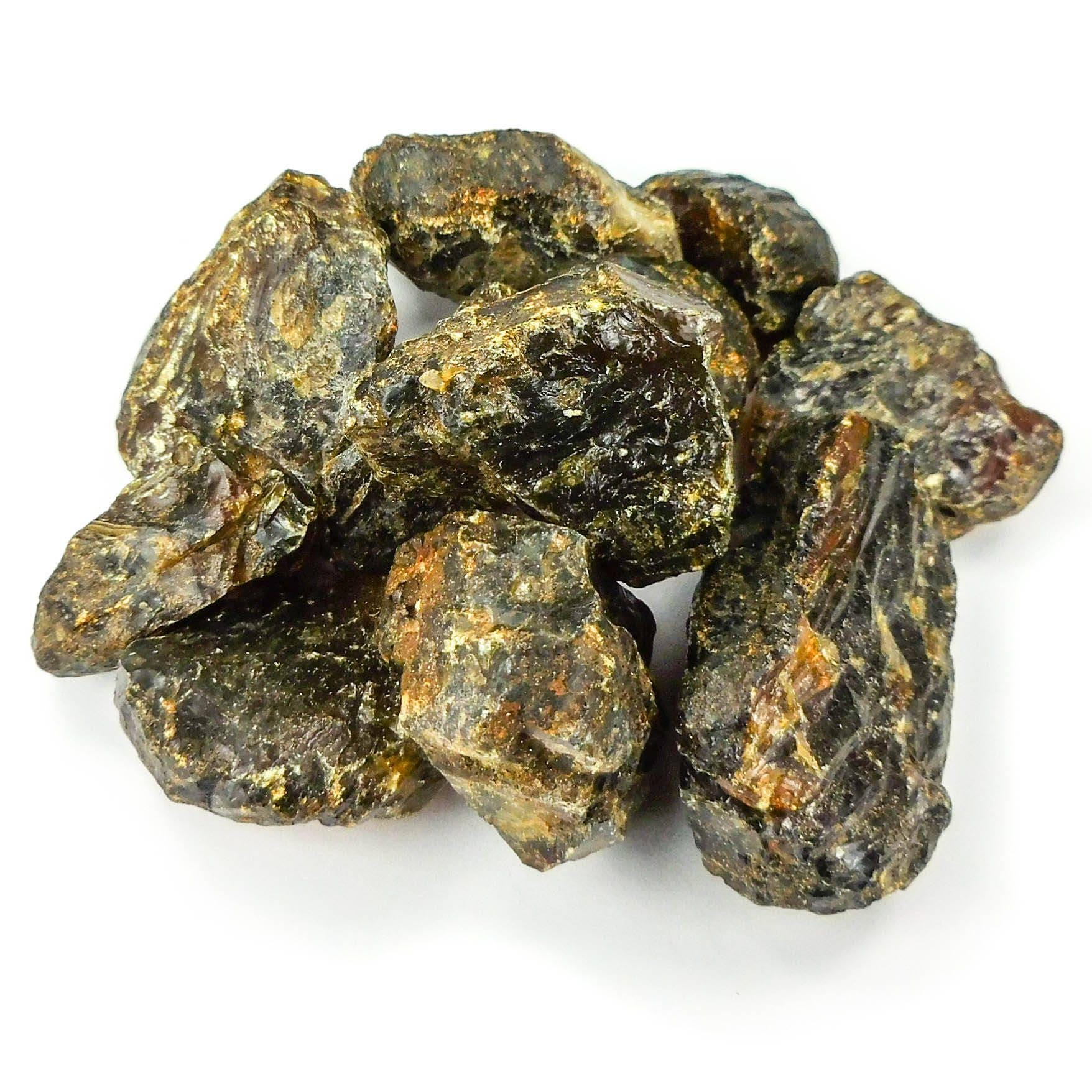 Black Amber Fossilized Tree Resin Mixed Sizes Rough Raw Stones (by the ...