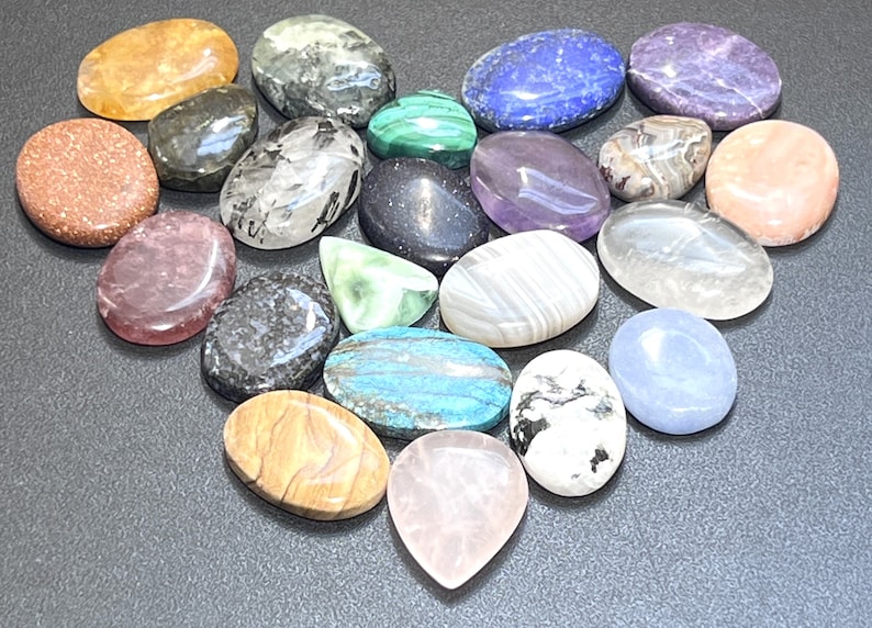 Cabochons (50 Grams) Crystal Jewelry Making Supply Wholesale Bulk Lot ...
