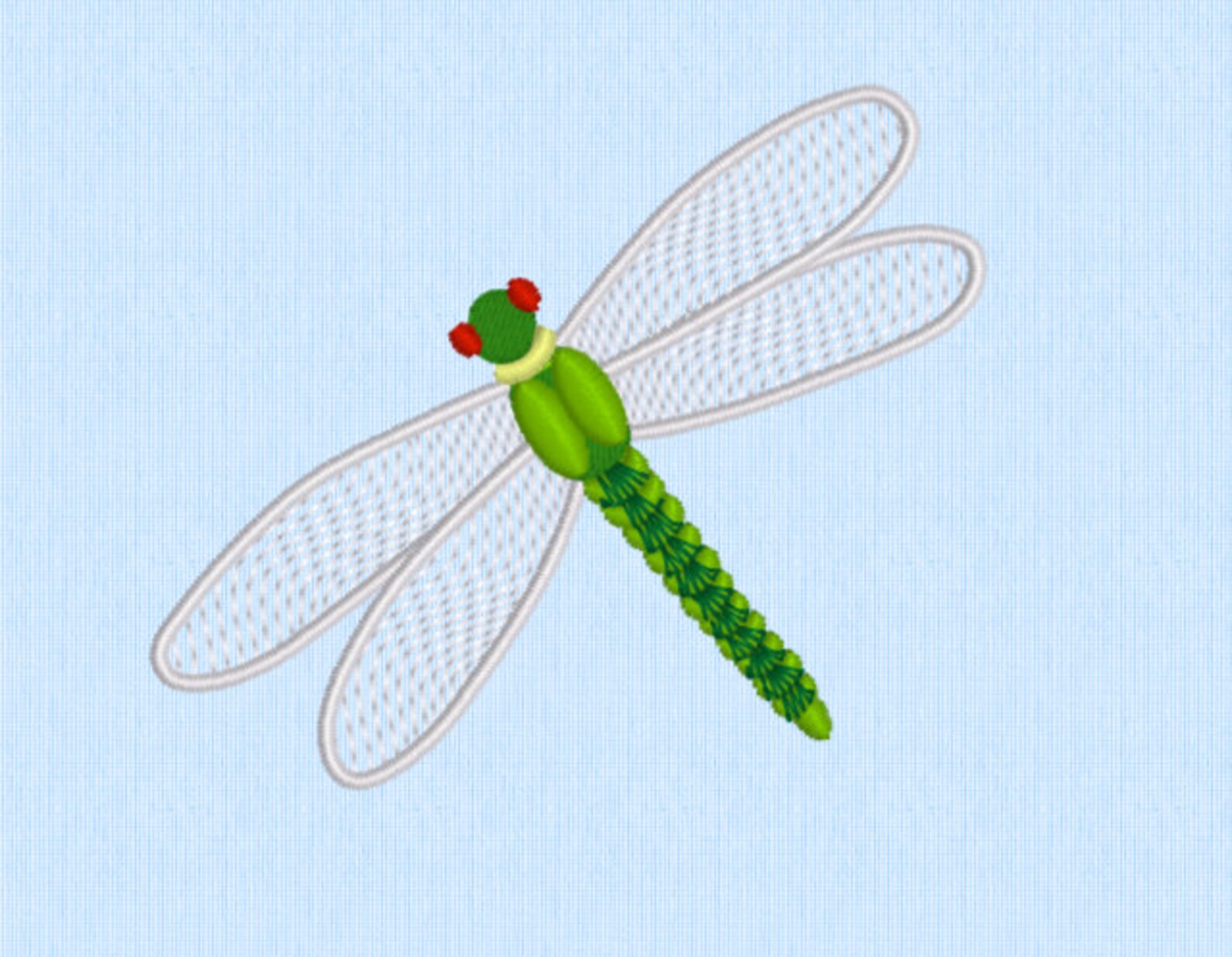 Dragonfly Machine Embroidery Design - Etsy