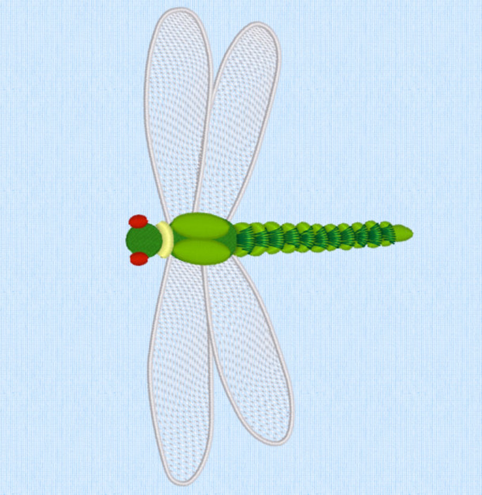 Dragonfly Machine Embroidery Design - Etsy