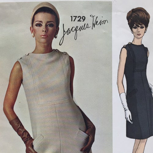 Vintage VOGUE Paris Original Jacques Griffe Pattern 1269 - Etsy UK