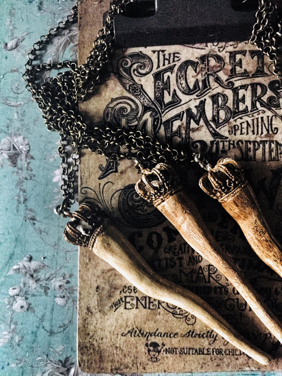 Neapolitan Frame, Lucky Horn, Ceramic Pendant, Italian Folklore Amulet ...