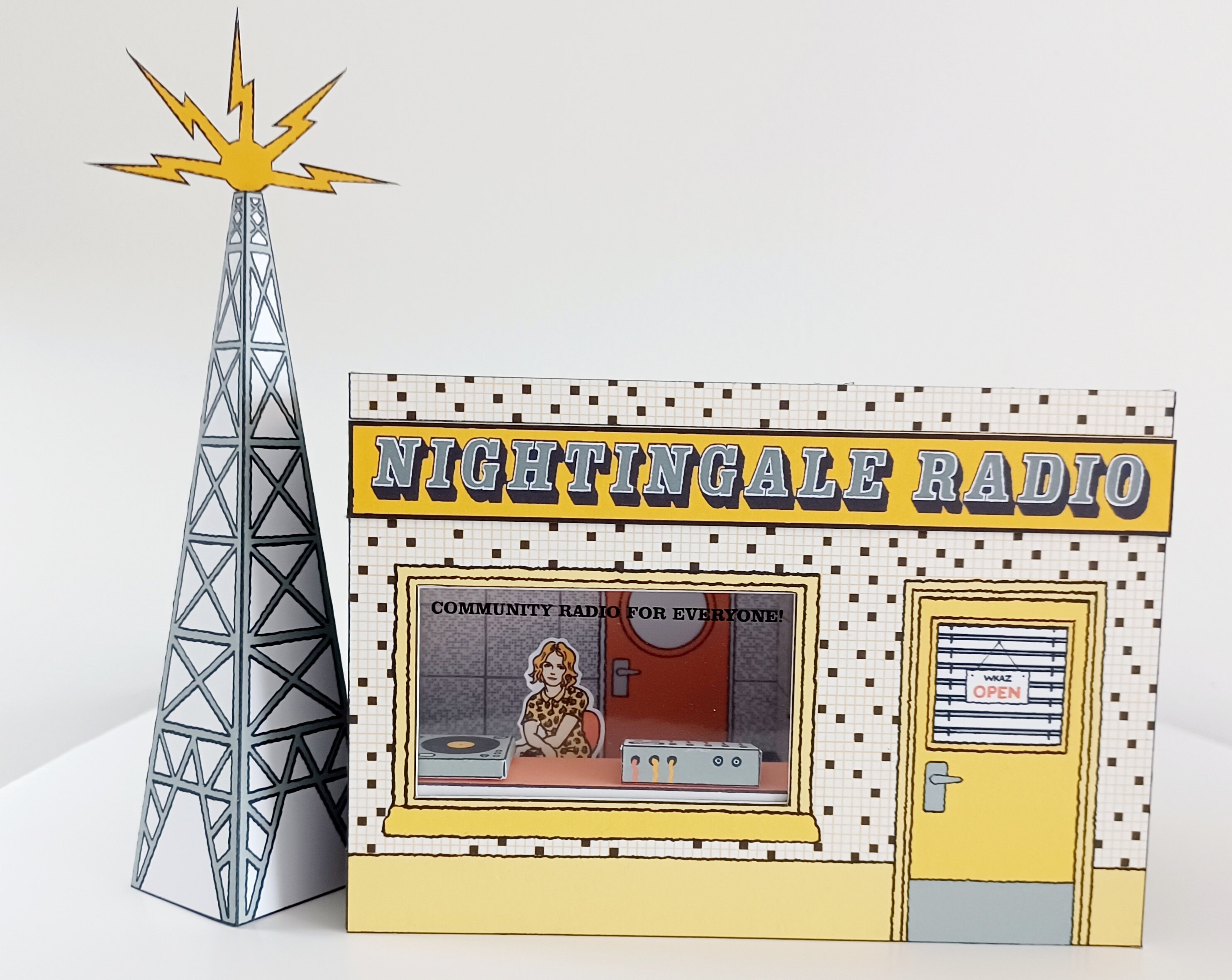 Build-your-own Model Radio Station Toy - Etsy