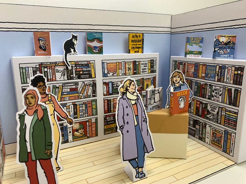 Build-your-own Model Bookshop - Etsy UK