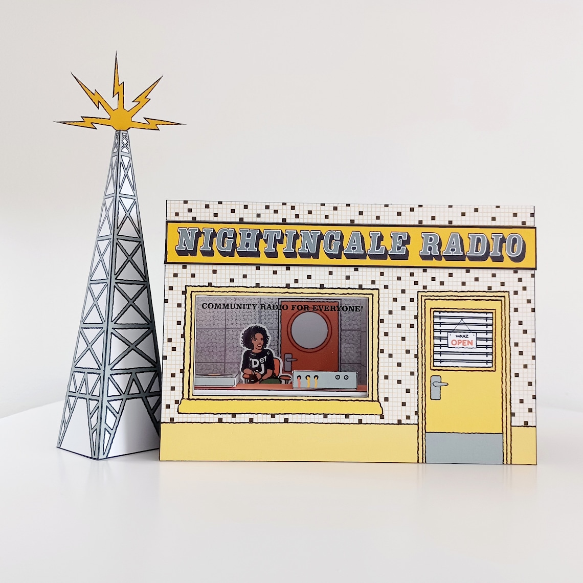 Build-your-own Model Radio Station Toy - Etsy