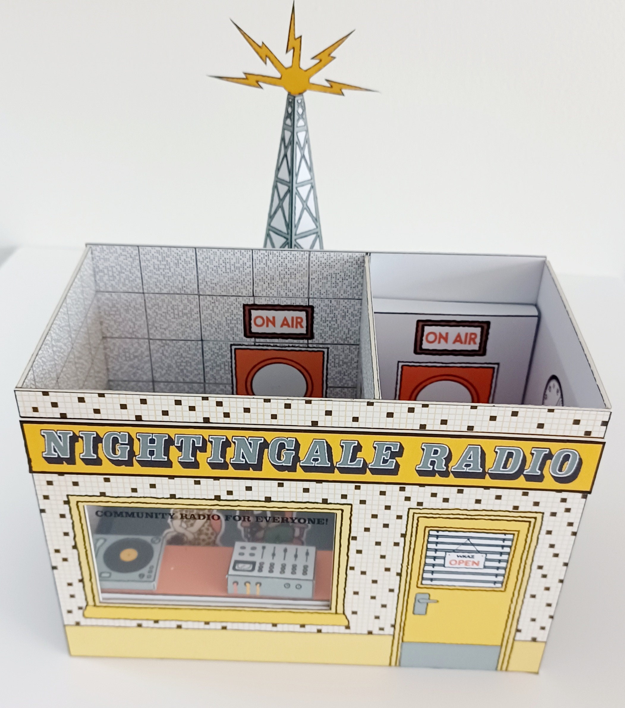 Build-your-own Model Radio Station Toy - Etsy