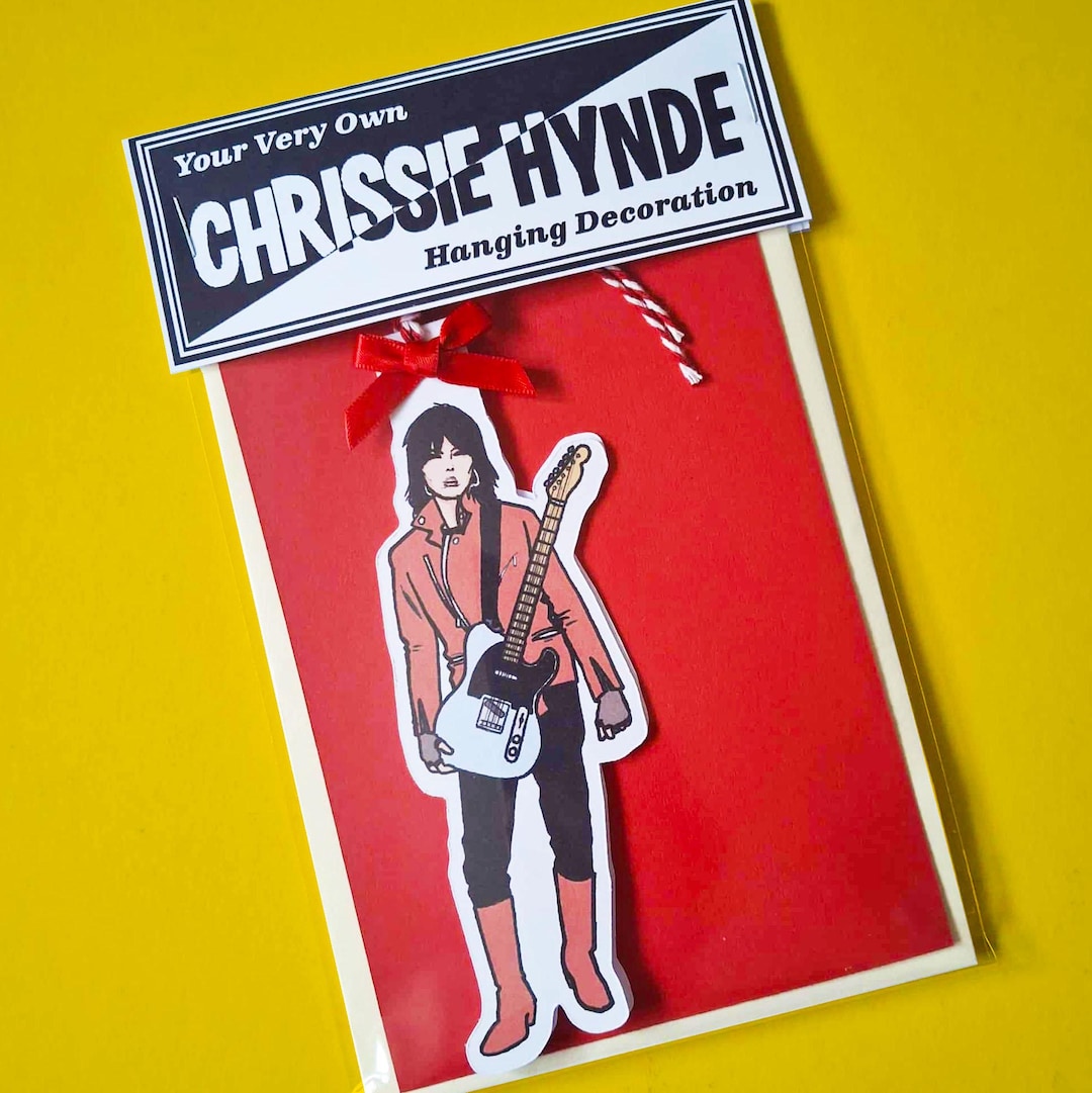 Chrissie Hynde / Pretenders - Hanging Decoration / Christmas Card - Etsy UK