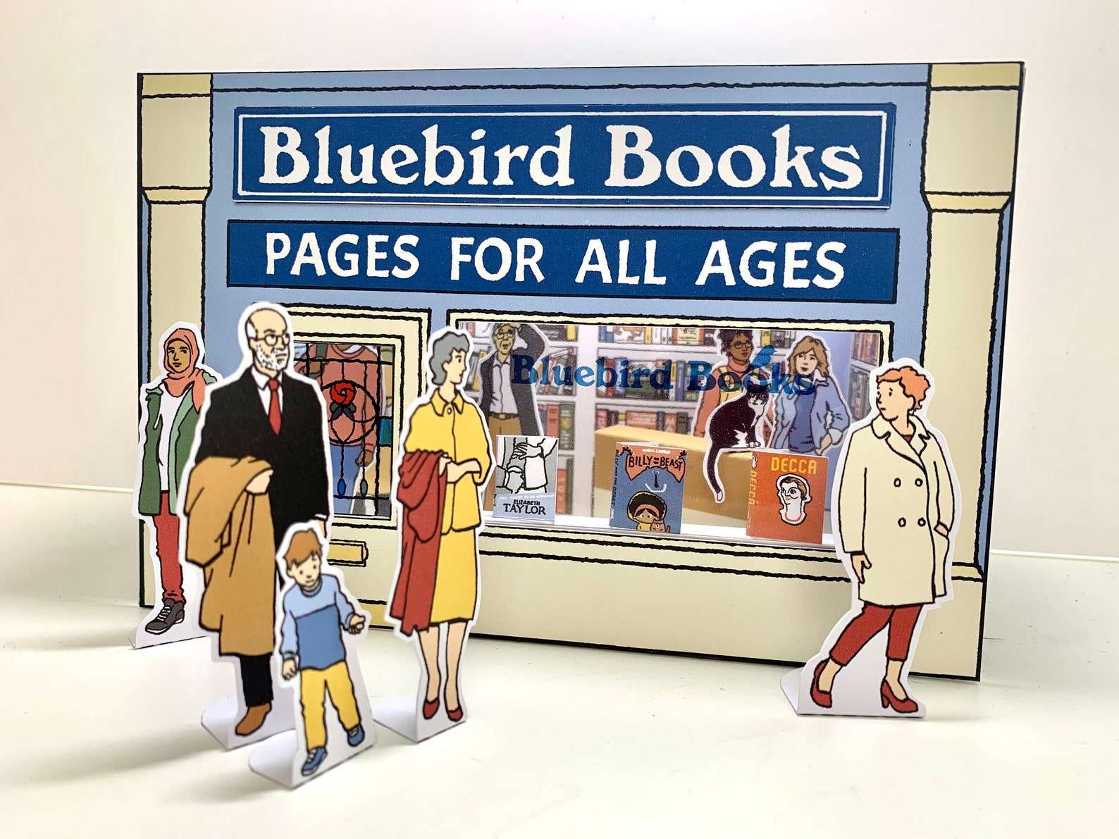 Build-your-own Model Bookshop - Etsy UK