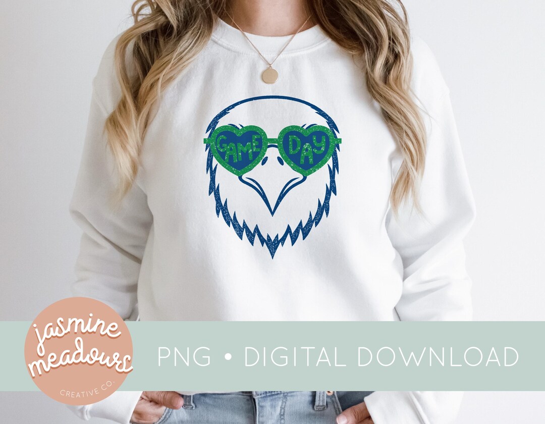 Game Day Eagle | School Spirit PNG | Print File for Sublimation or ...