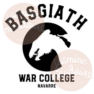 Basgiath War College, Fourth Wing PNG Print File for Sublimation or ...
