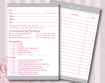 Wish list template | Etsy