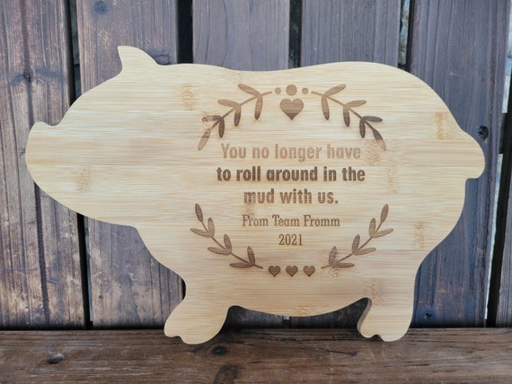 Retirement Gift Employee Retirement Pig Gift Thank You for | Etsy